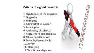 Introduction to research methodology | PPTX