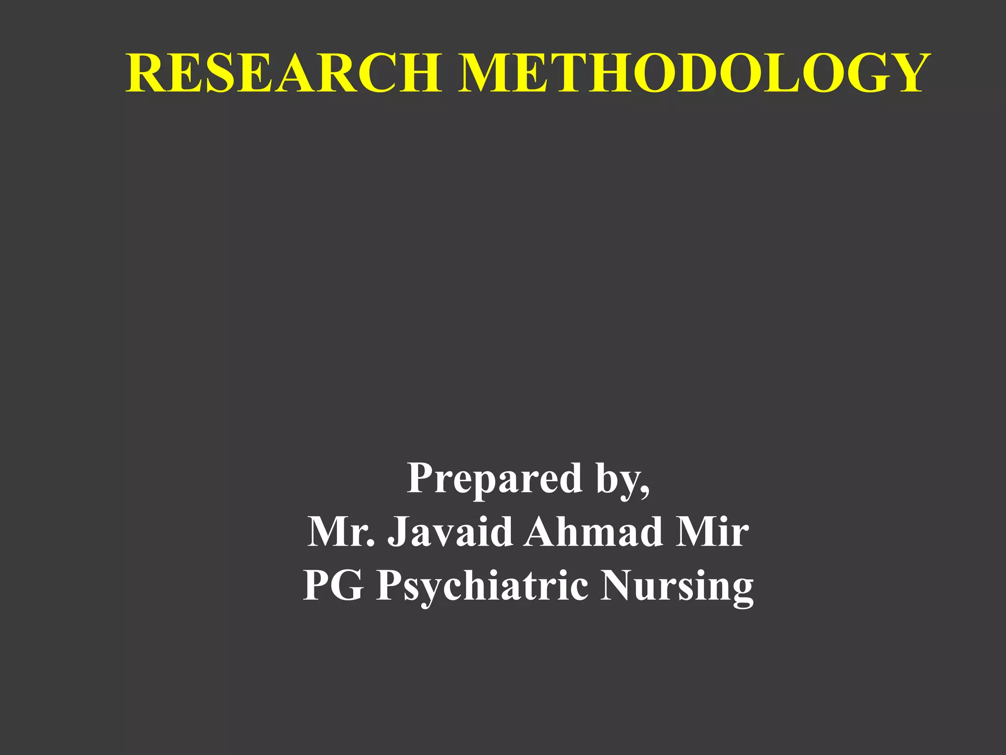 Research Methodology | PPTX