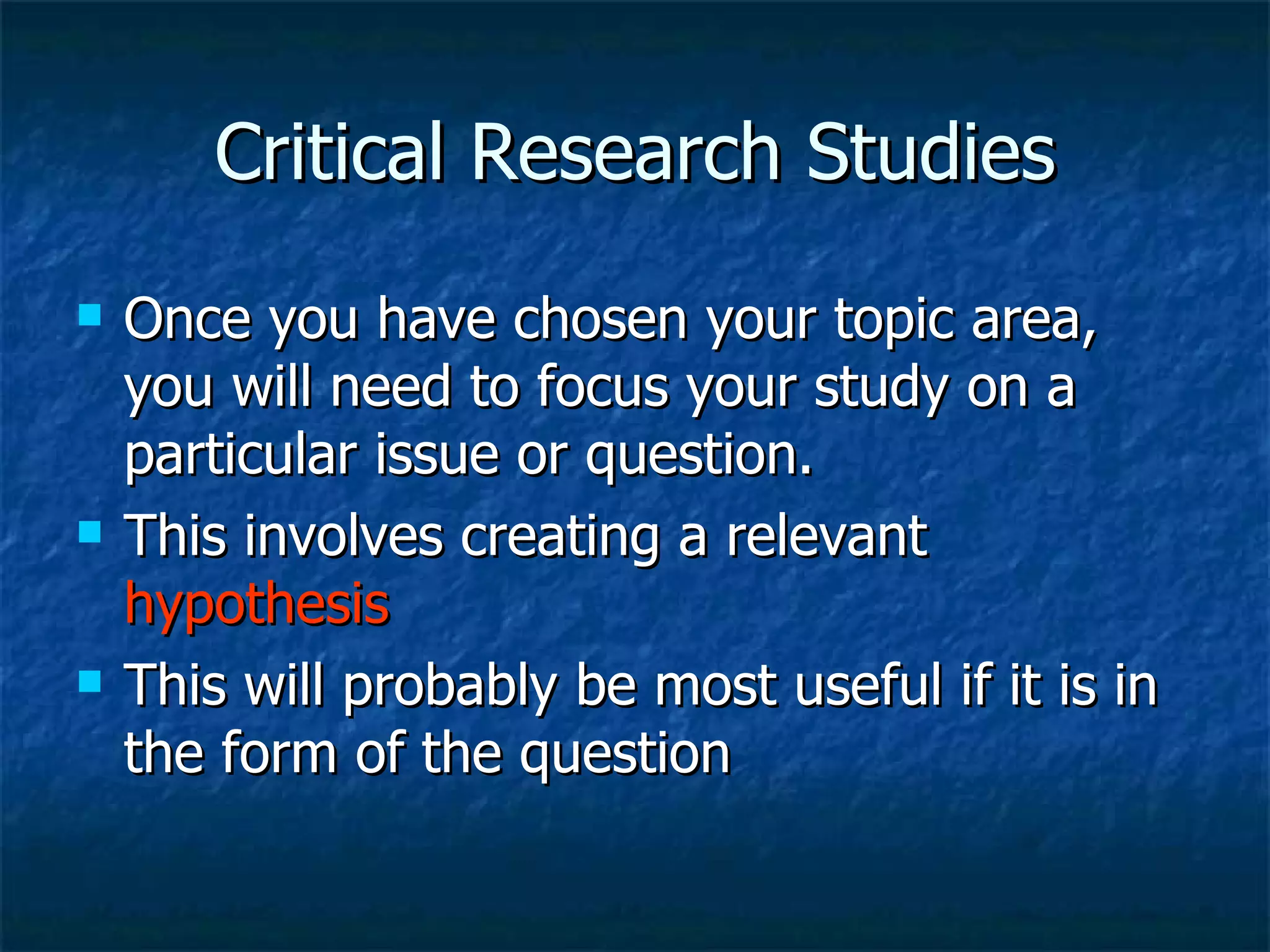 Introduction To Research Methods | PPT | Education