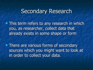 Introduction To Research Methods | PPT