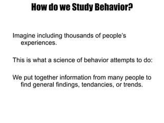 Introduction to research methods | PPT