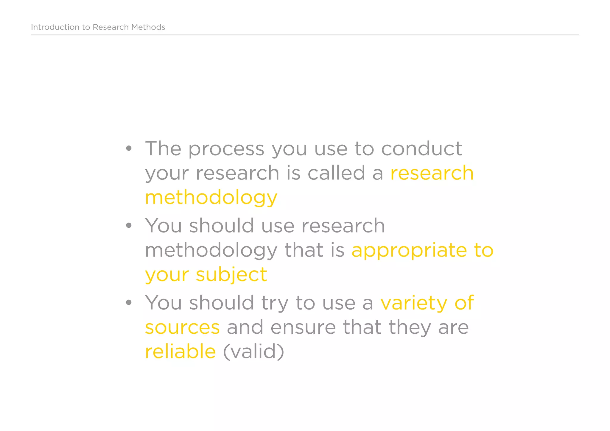 Introduction to Research Methods | PDF