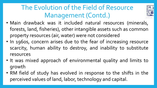 Introduction to resource management | PPTX