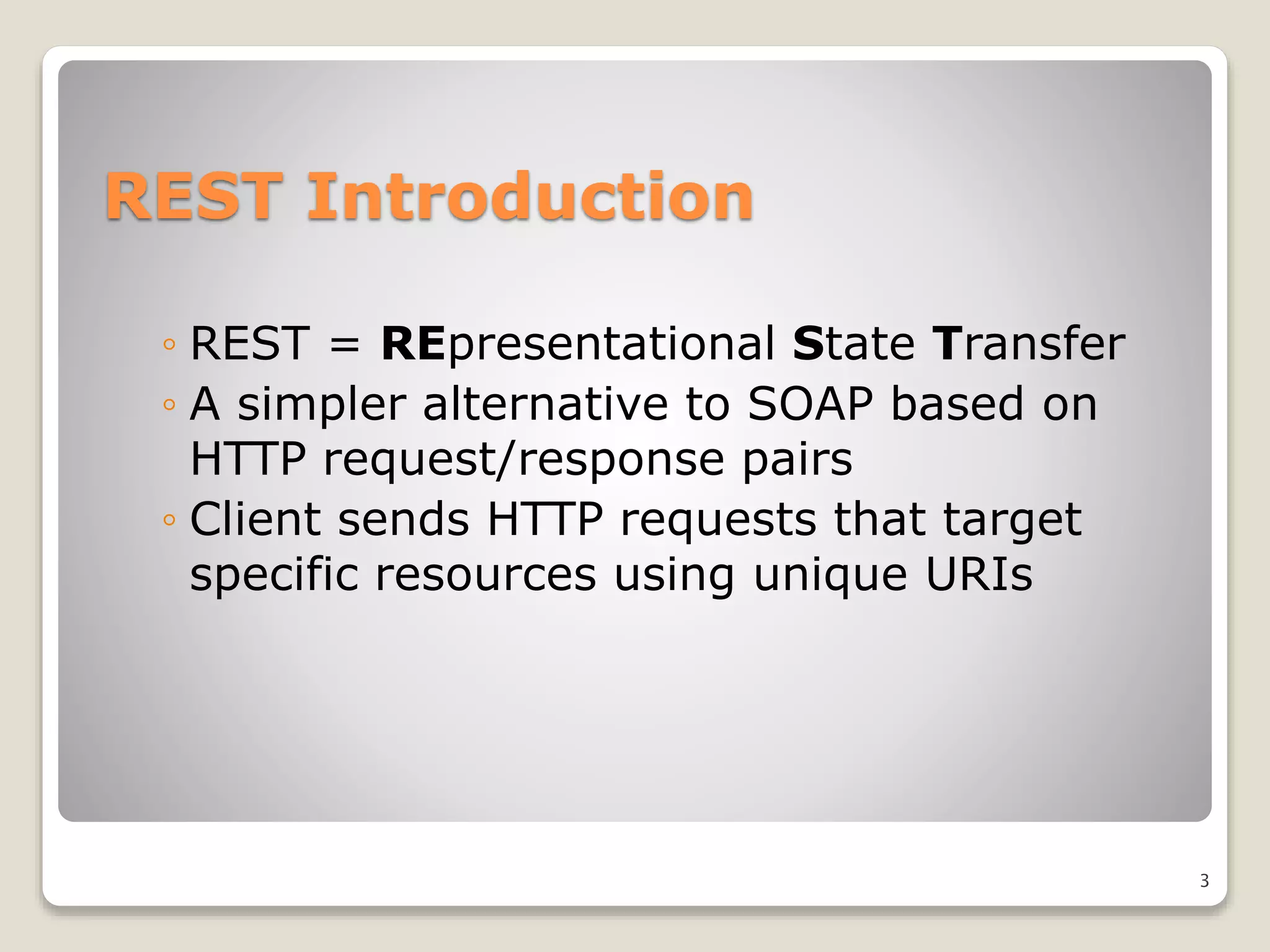 Introduction to SharePoint 2013 REST API | PPT
