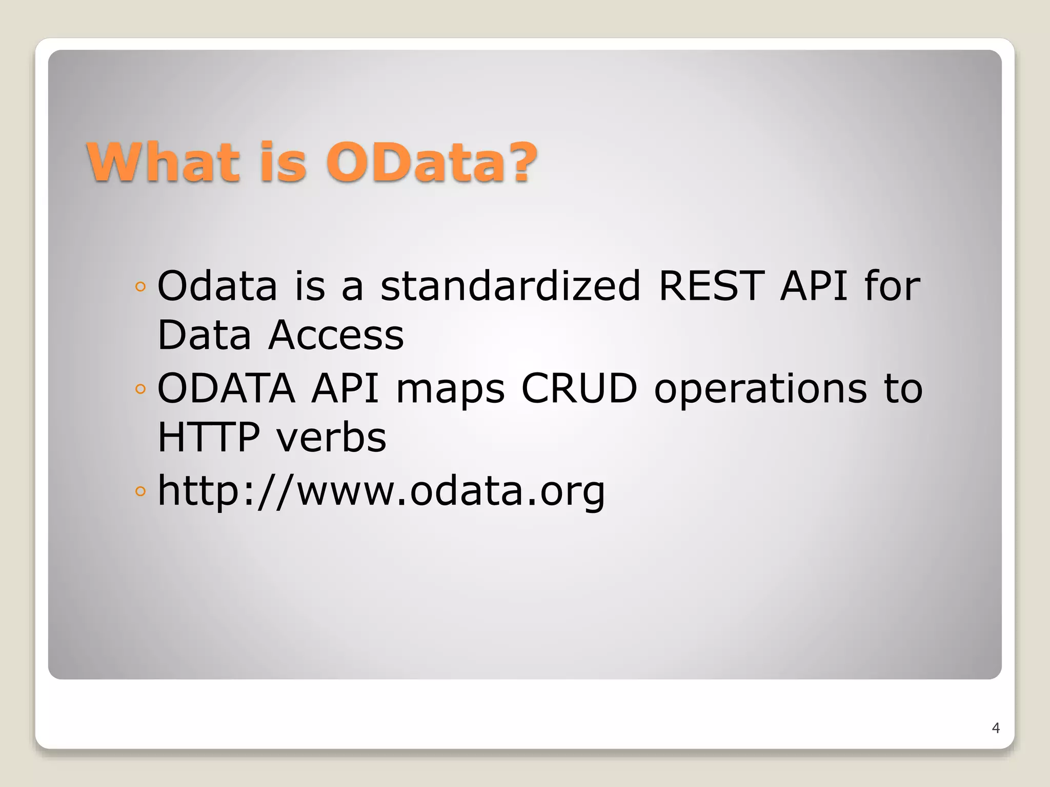 Introduction To Sharepoint 2013 Rest Api Ppt
