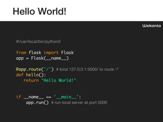 Introduction to rest using flask | PDF | Internet | Computing
