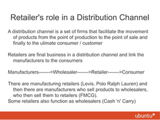Introduction to retail | PPT