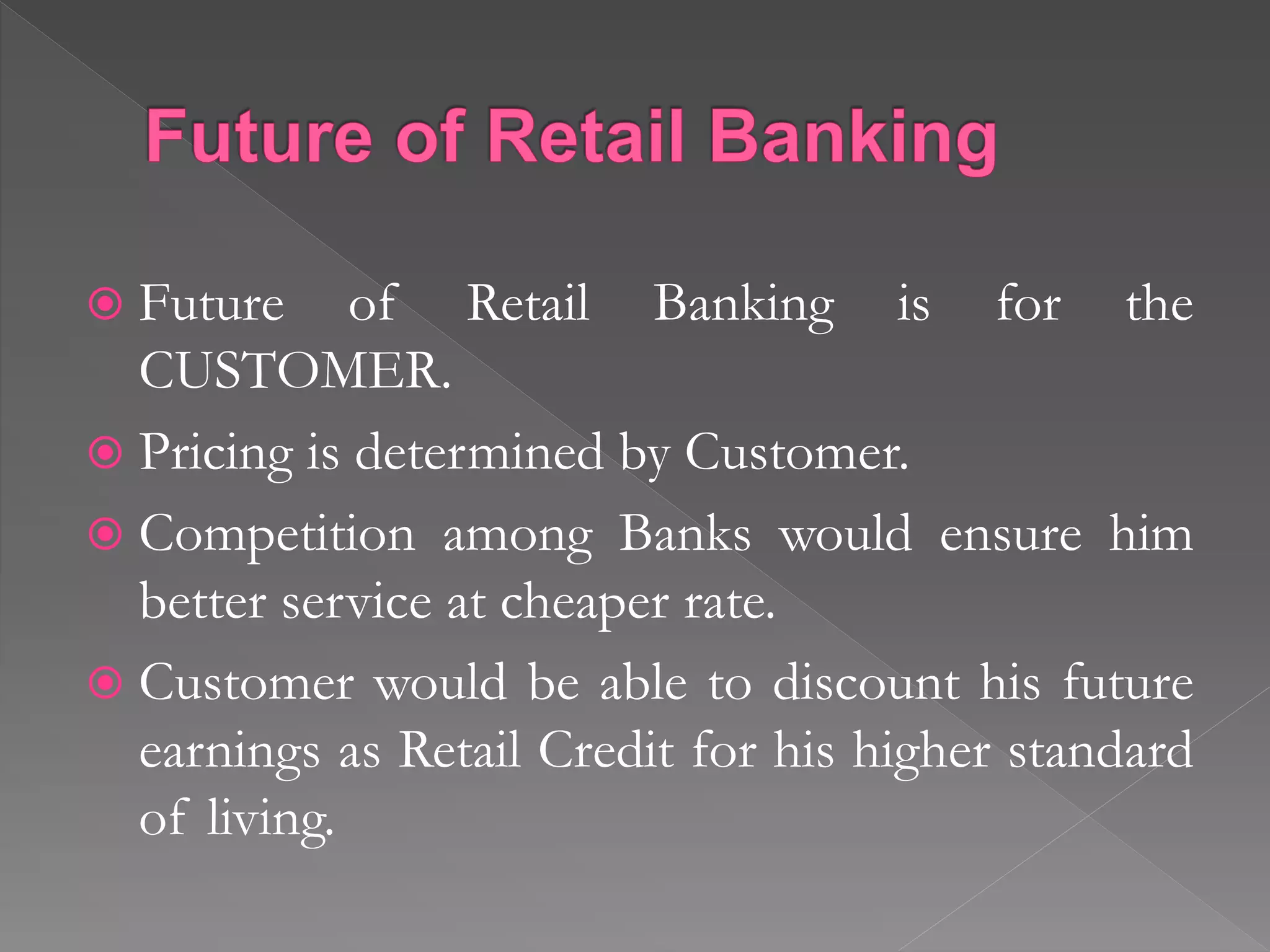 Introduction to retail banking | PPTX