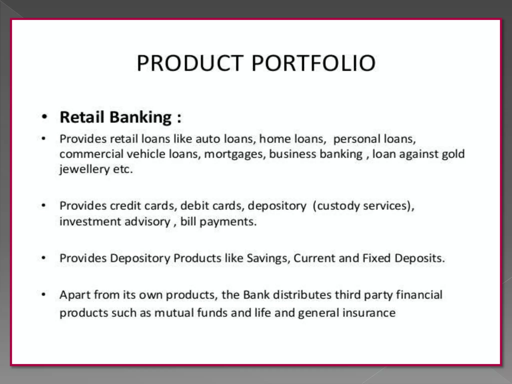 Introduction to retail banking | PPTX