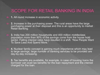 Introduction to retail banking | PPTX