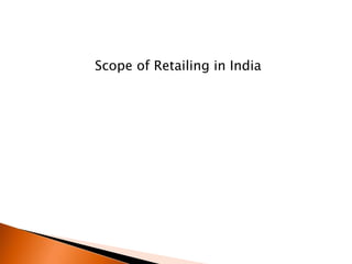 Introduction to retailing | PPT