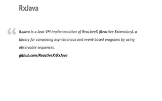 Introduction to Retrofit and RxJava | PDF