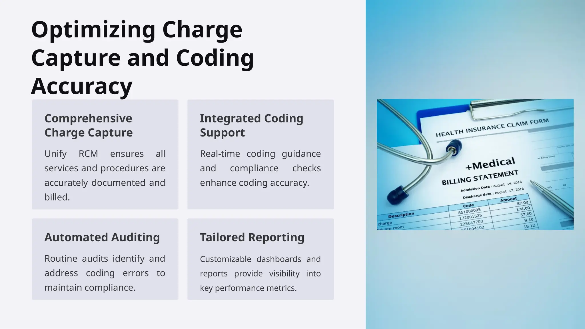 RCM Management Services for Healthcare Providers | PPT