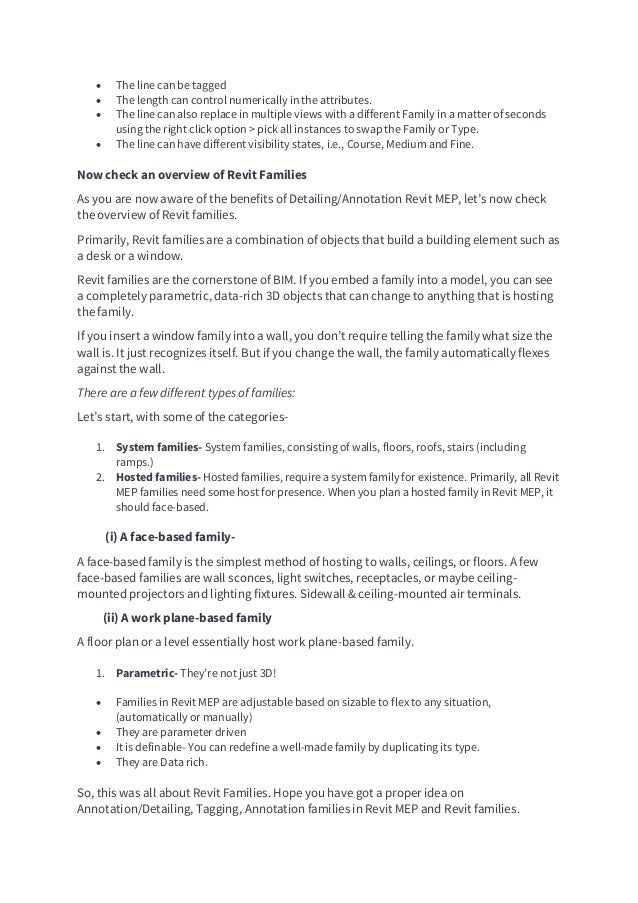 Introduction to Revit MEP Detailing | PDF