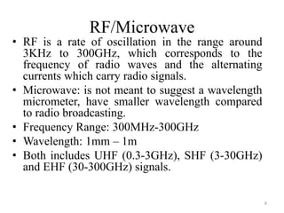 Introduction to rf and microwave circuits | PPTX