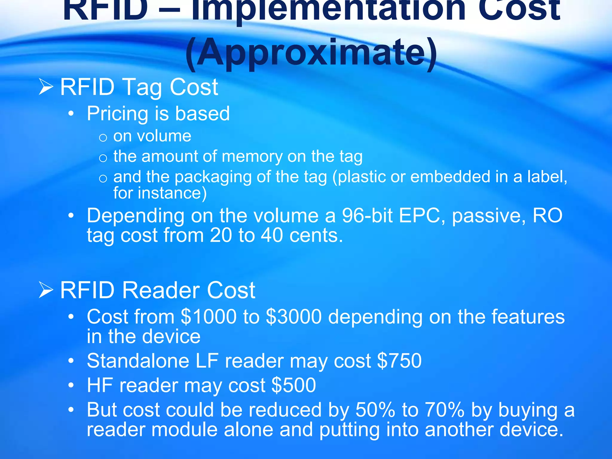 Introduction to RFID | PPSX