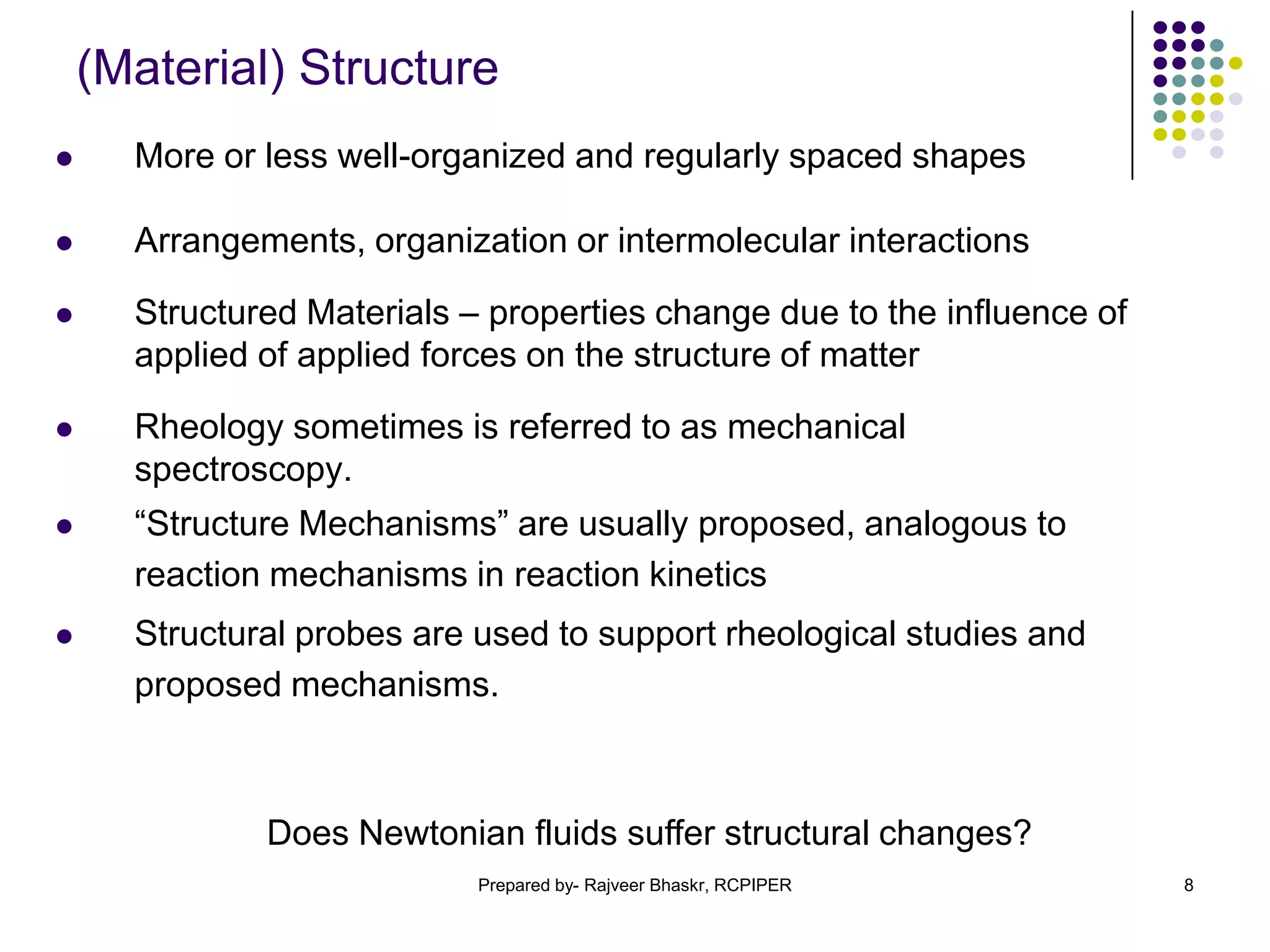 Introduction to rheology | PPT