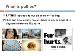 Introduction to Rhetoric in Advertising Ethos Pathos Logos.ppt