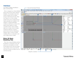 Introduction to Rhino | PDF
