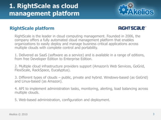 Introduction to RightScale | PDF