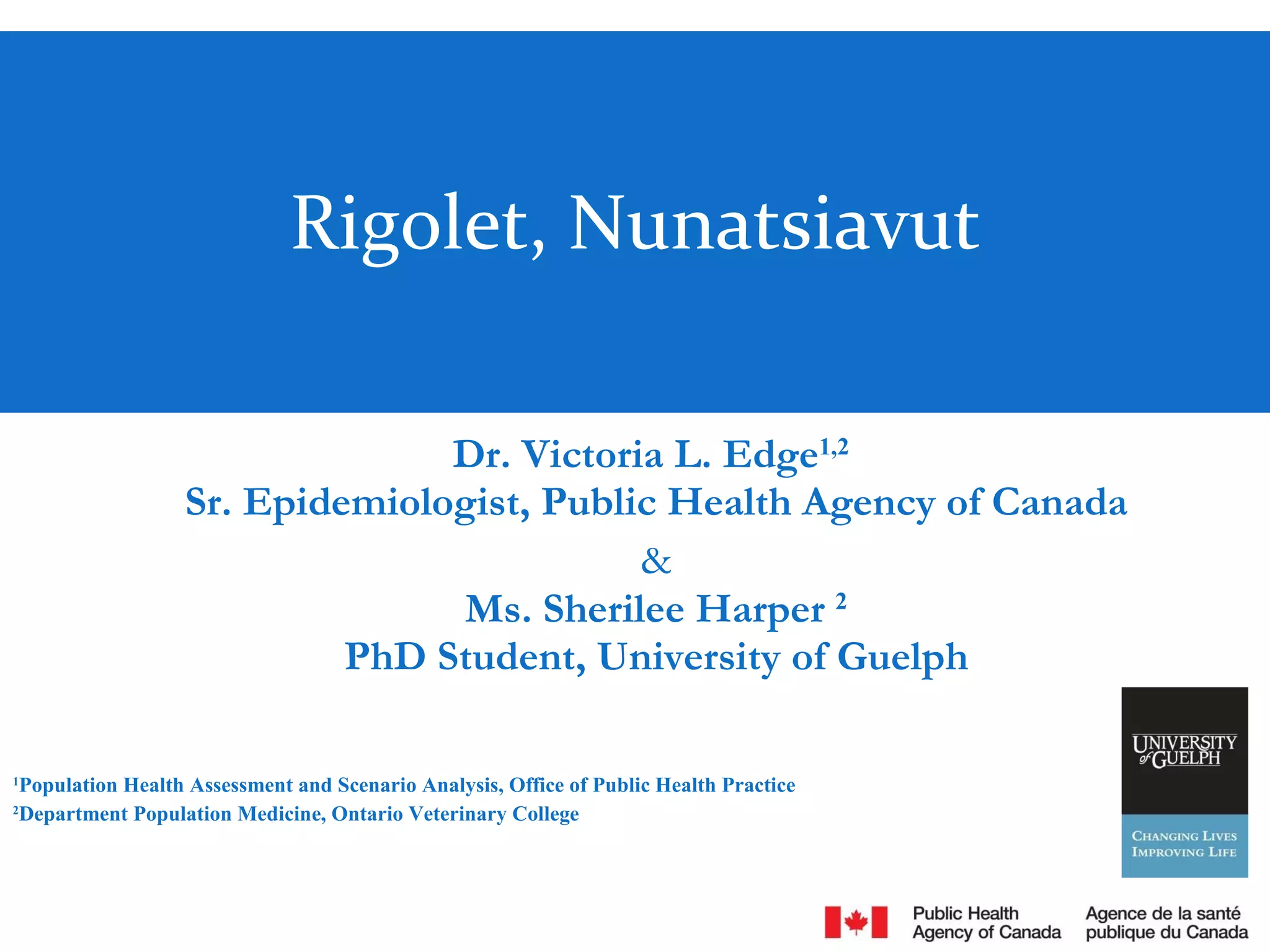 Introduction to Rigolet | PPT