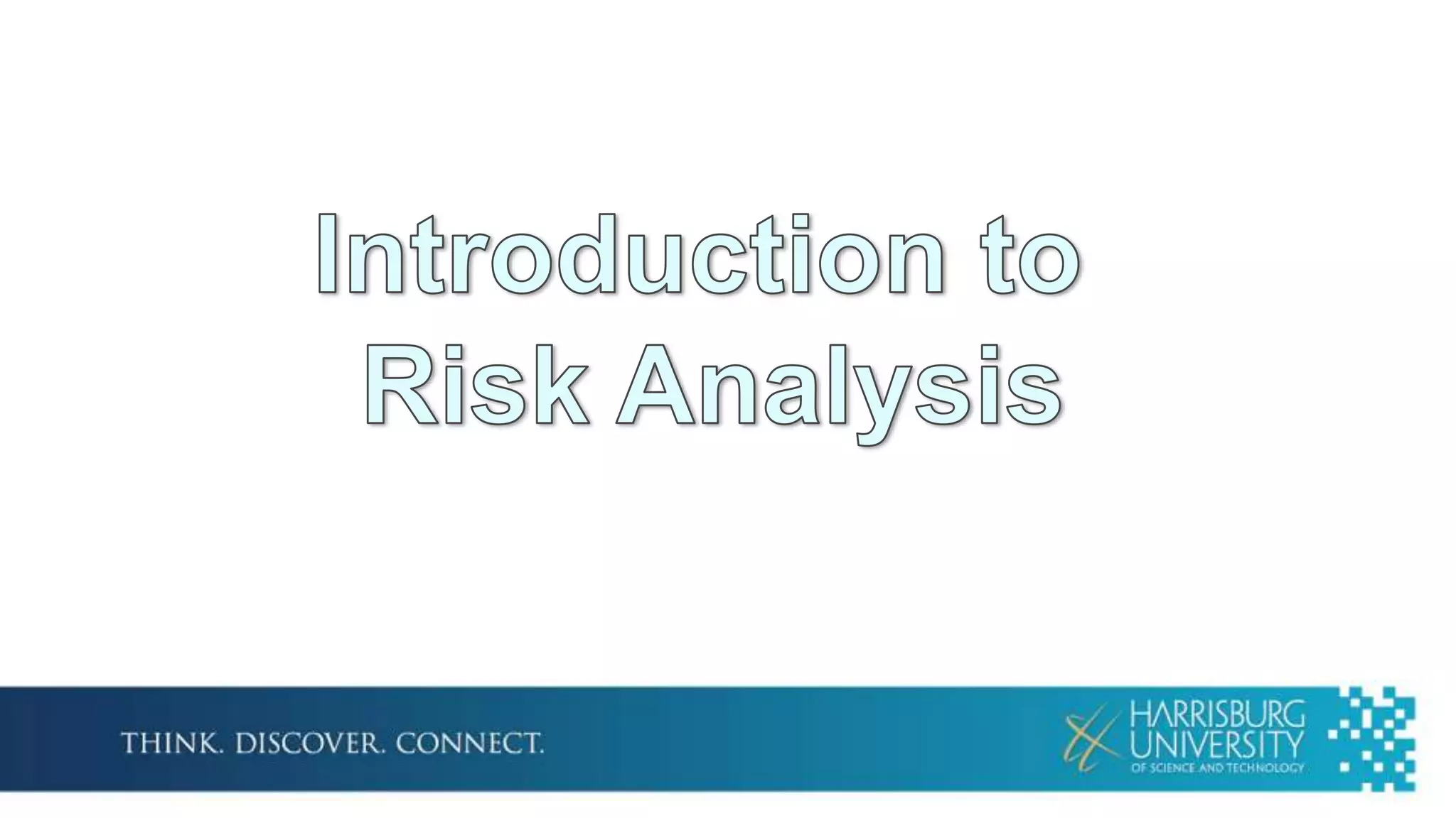 Introduction to risk analysis | PPTX