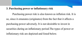 INTRODUCTION TO RISK and Types of Risk(IM06).pptx | Free Download