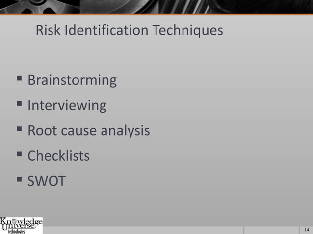 Introduction to risk management | PPT | Business Accounting & Finance ...