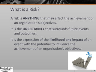 Introduction to risk management | PPT