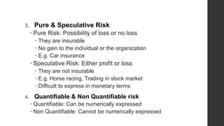 Introduction to risk management | PPTX