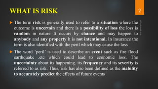 Introduction to risk management and insurance | PDF