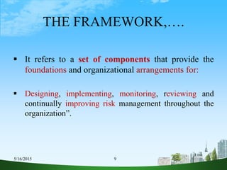 Introduction to risk management & insurance | PPTX