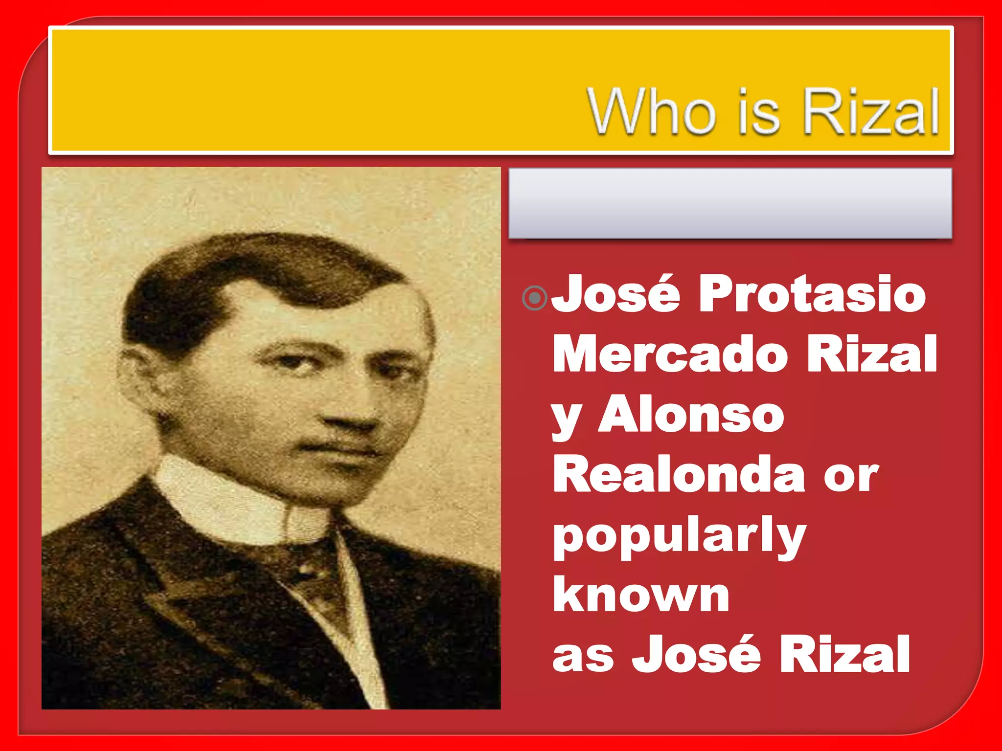 Introduction to Rizal | PPTX