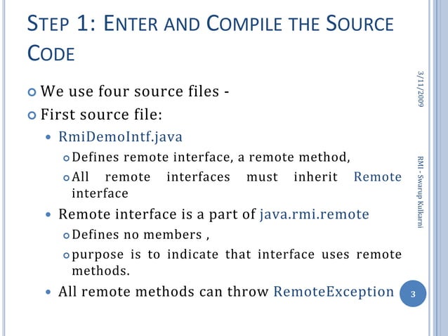 Introduction To Rmi | PPTX