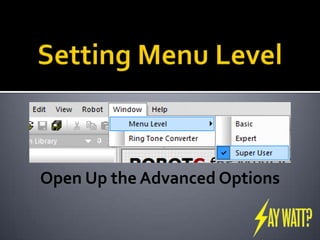 Introduction to RobotC | PPTX | Robotics | Technology & Computing