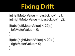 Introduction to RobotC | PPT