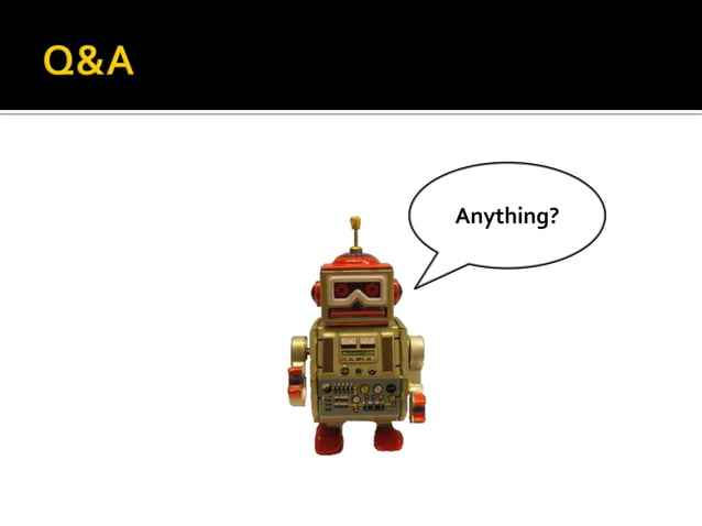 Introduction to robot framework | PPT