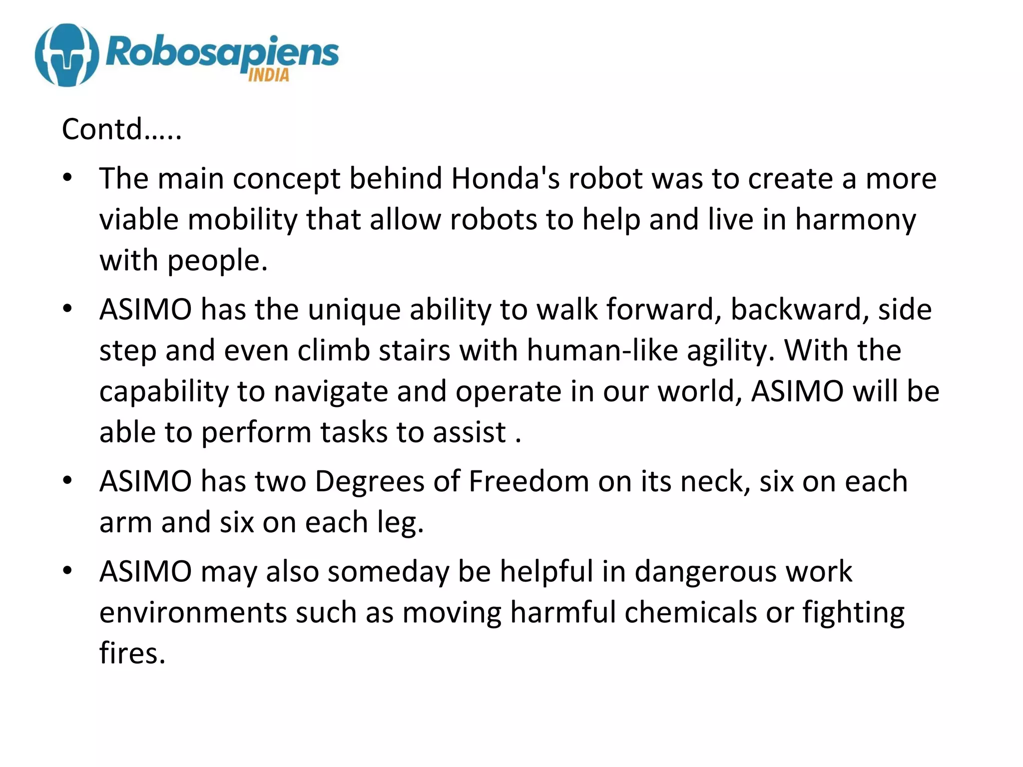 Introduction to robotics | PPT