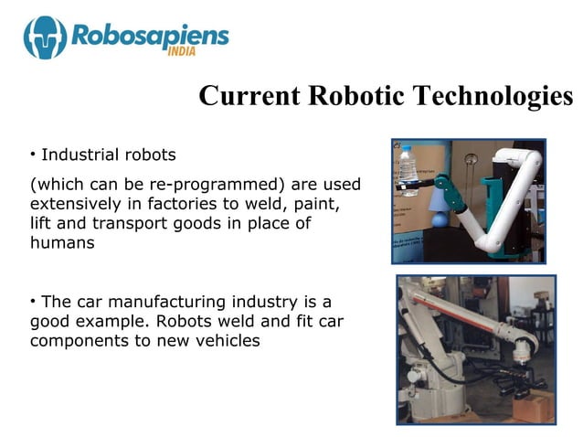 Introduction to robotics | PPT