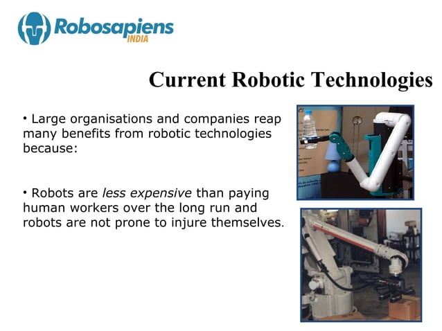 Introduction to robotics | PPT