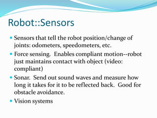 Introduction to Robotics | PPTX