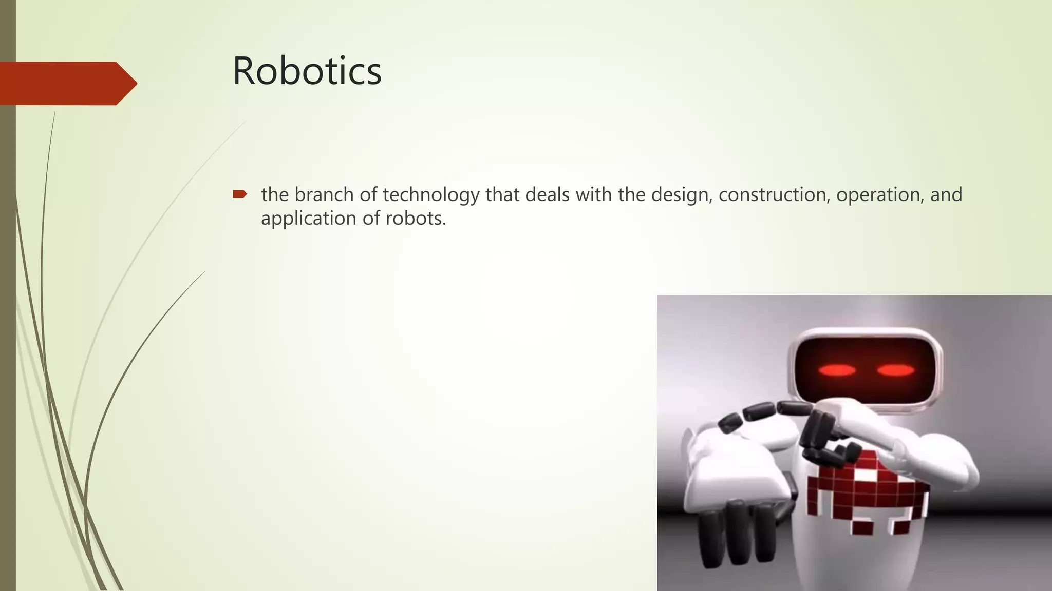 Introduction to robotics | PPTX