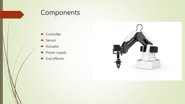 Introduction to robotics | PPT