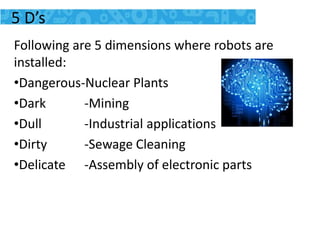 Introduction to Robotics & TinkerCAD | PPTX