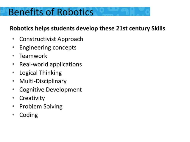 Introduction to Robotics & TinkerCAD | PPTX | Robotics | Technology & Computing