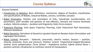 Introduction to Robotics.pptx | Robotics | Technology & Computing