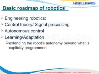 Introduction to robotics | PPT