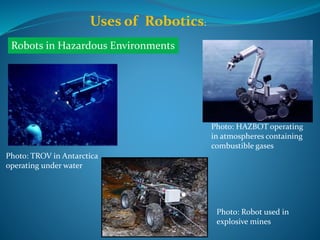 Introduction to robotics | PPTX