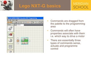 Introduction to robotics part 1 (Lego NXT | PPT | Robotics | Technology & Computing