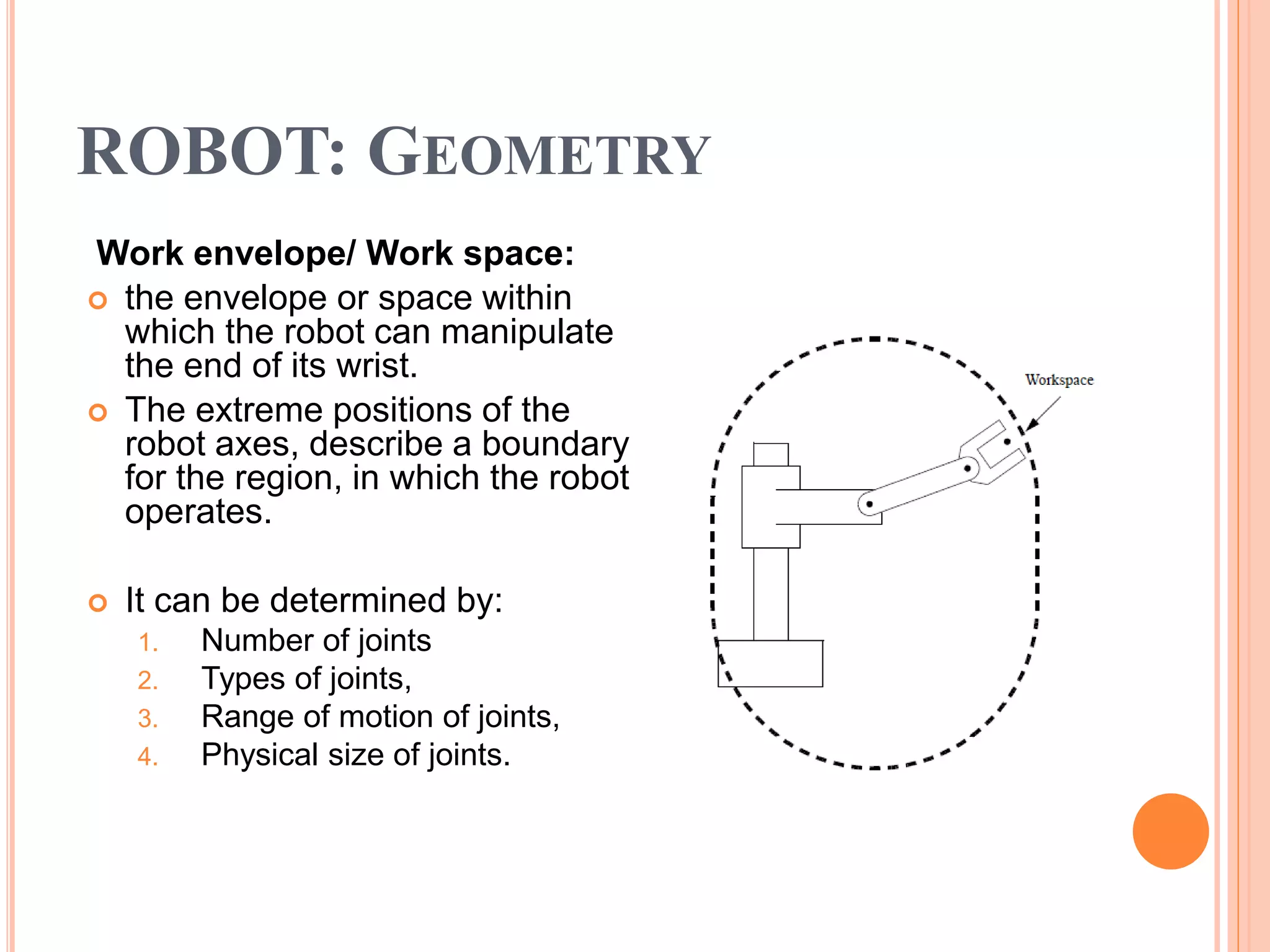 Introduction to robotics, Laws,Classification,Types, Drives,Geometry | PPTX
